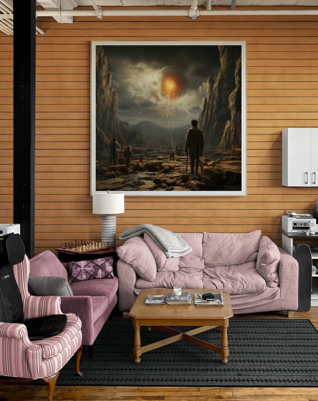 Ai,psalm 109,digital Print,home Gallery,modern Art,walldecor,christian ...