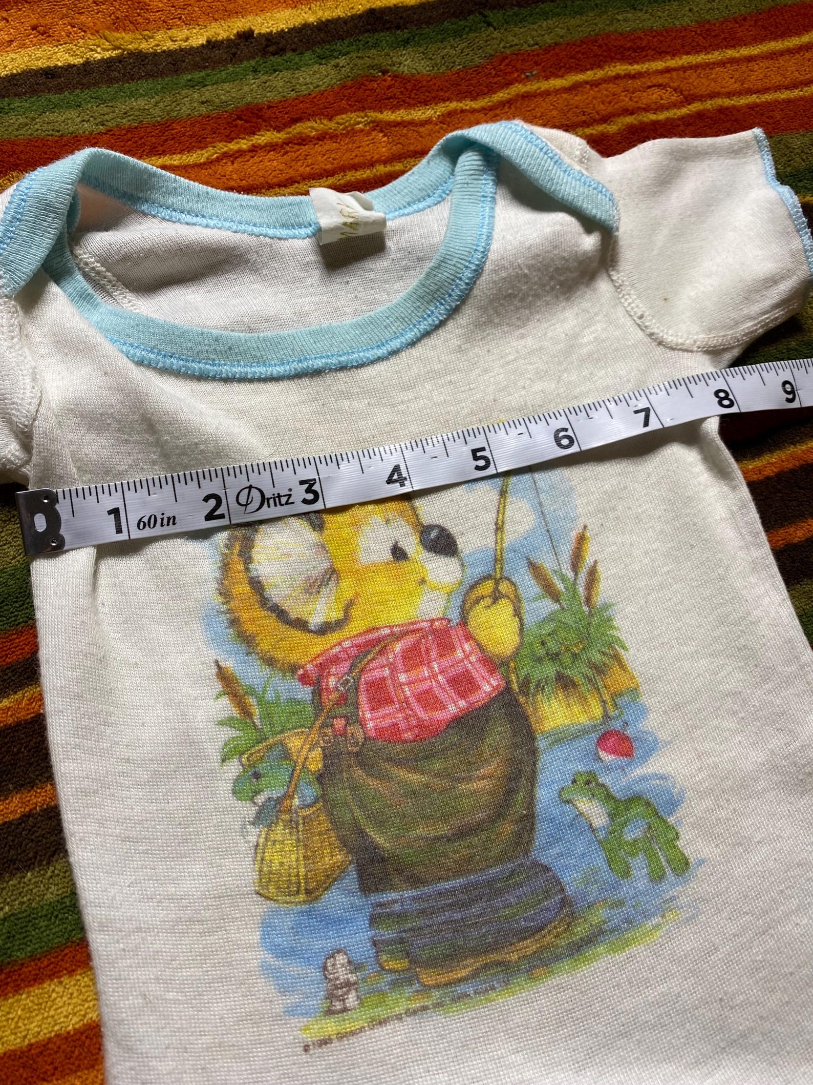 Cute Newborn Fishing Teddy Bear Onesie - Etsy