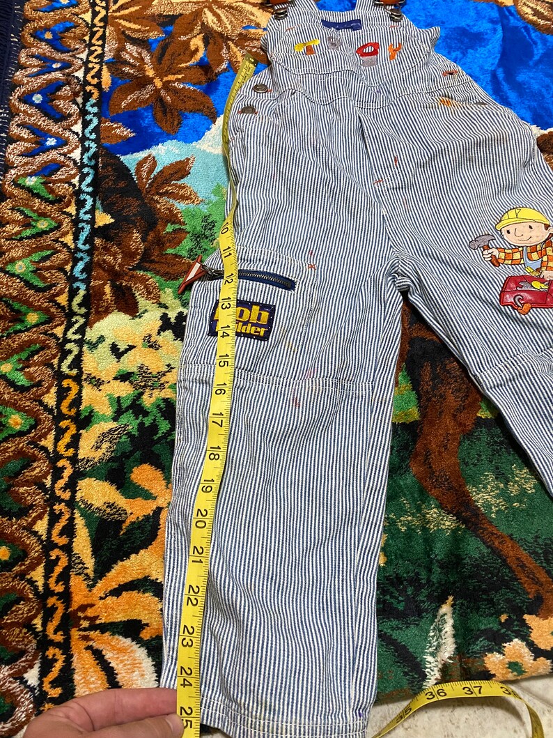 Kids Bob the Builder Overalls - Etsy