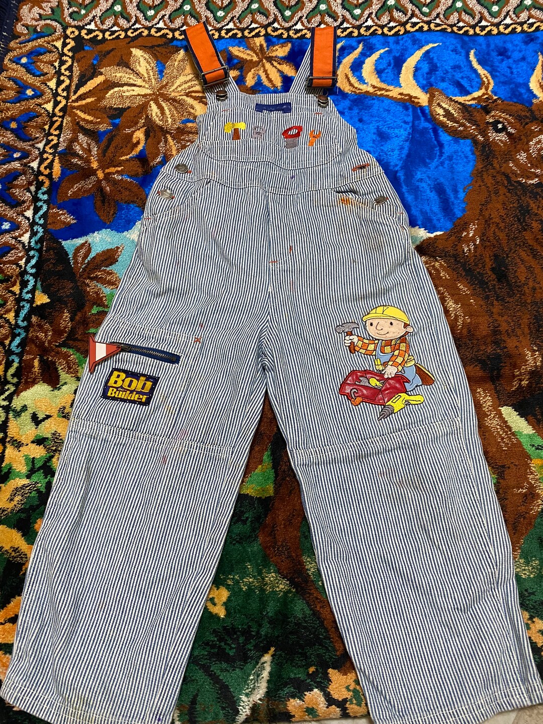 Kids Bob the Builder Overalls - Etsy