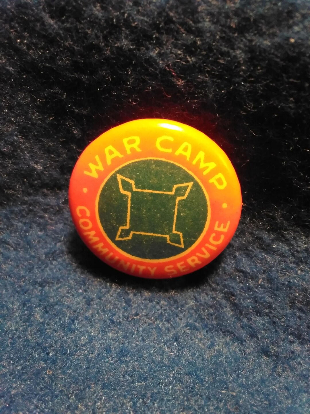 Antique Vintage Historical Event World War I War Camp Community Service ...