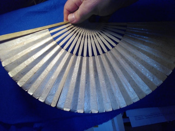 Antique Hand Made Handheld Floral Pattern Design Woma… - Gem