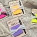 Teacher Gift Sticky Note Post It Holder, Teacher Personalized Gifts ...
