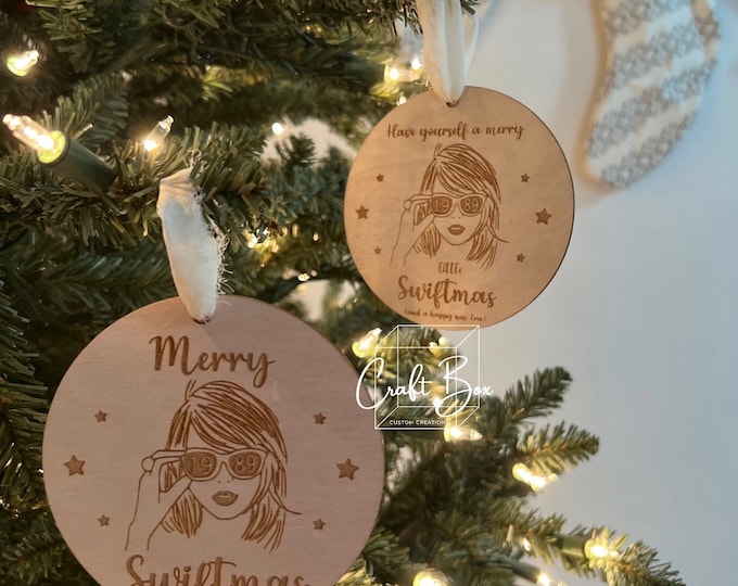 Taylor Christmas Ornament, Swift Album Merch, Eras Concert Ornament ...