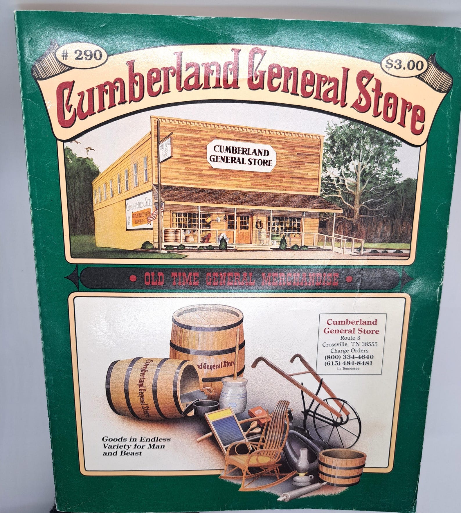 Vintage 1990 Cumberland General Store Catalog: Farm & Tools Ephemera - Etsy