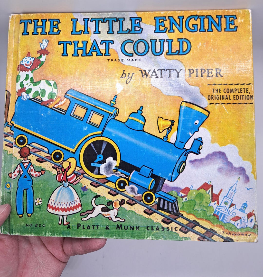 Vintage 'little Engine That Could' Book (1961 Edition) - Watty Piper ...