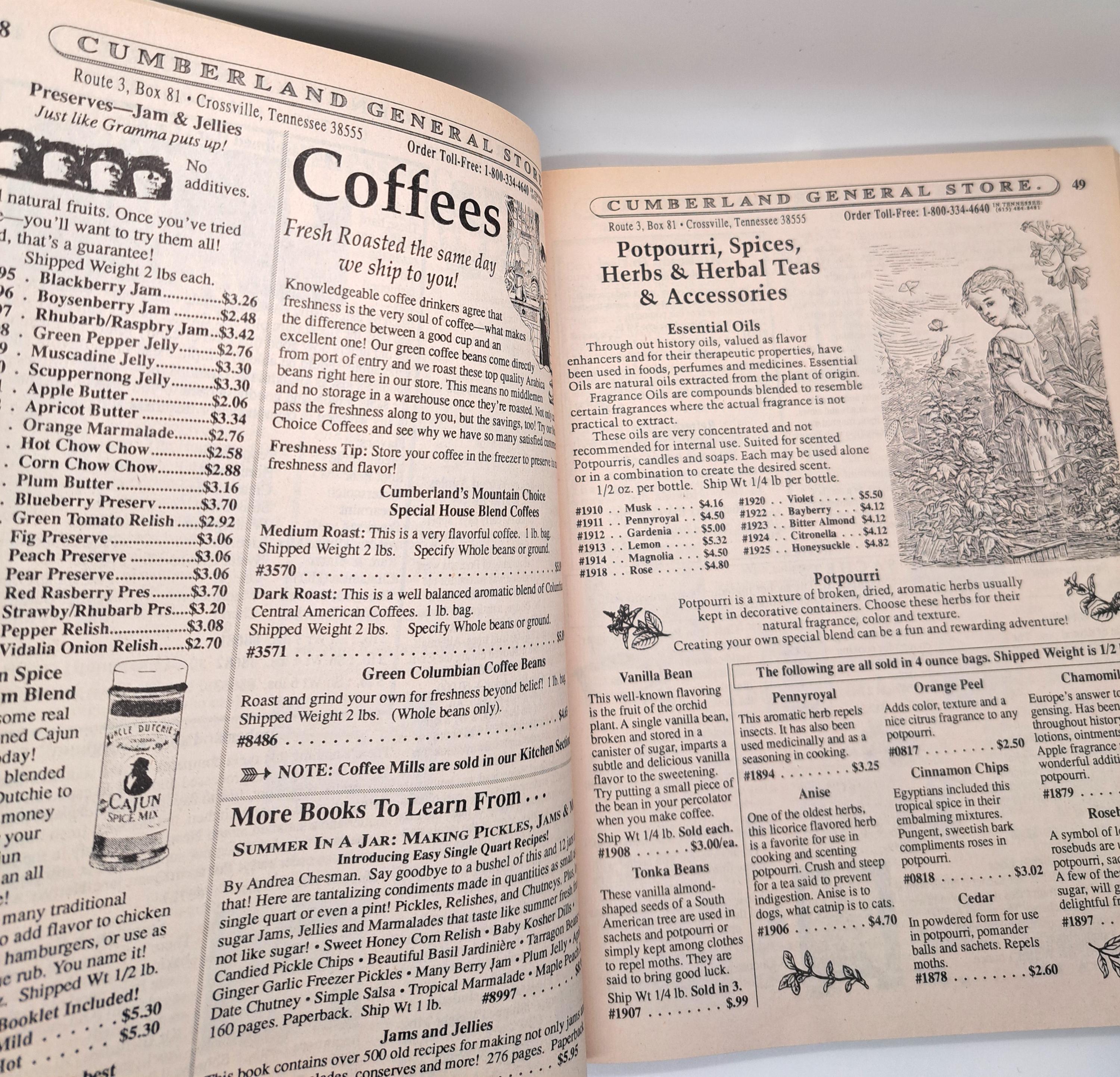Vintage 1990 Cumberland General Store Catalog: Farm & Tools Ephemera - Etsy