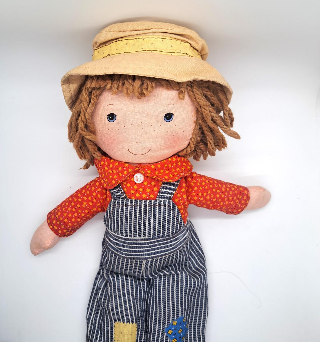 Vintage Holly Hobbie Boy Robby Hobbie Rag Doll 1970s | Knickerbocker ...