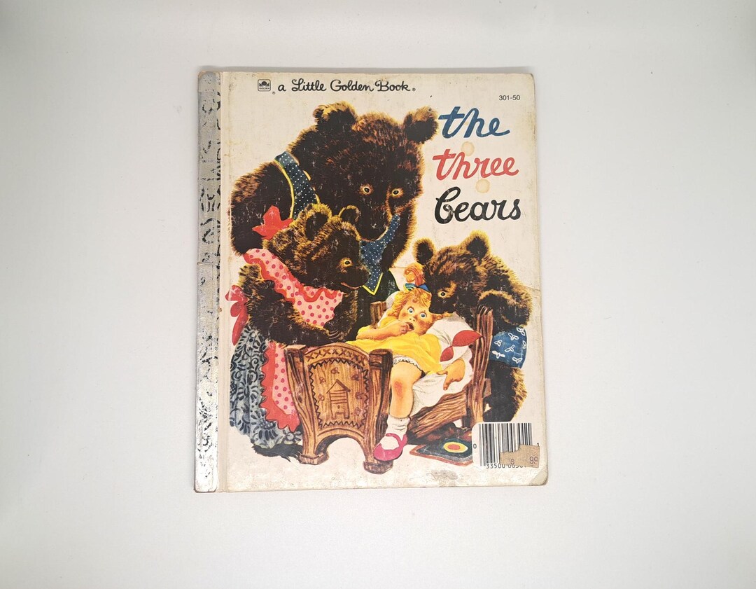 Vintage the Three Bears Golden Book | Illustrated Feodor Rojankovsky ...