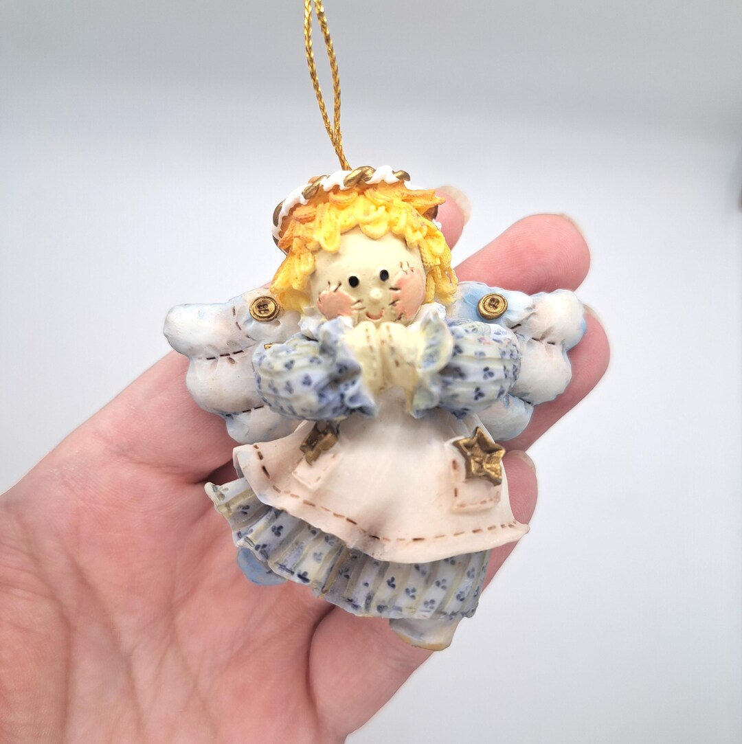 Vintage Angel Ornament, Enesco by Mary Rhyner 1994 Angel Figure ...