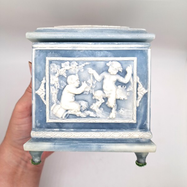 Incolay Jewelry Box - Etsy