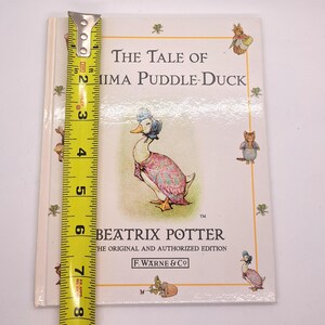 Vintage Jemima Puddle-duck Book by Beatrix Potter, 1997 Edition - Etsy