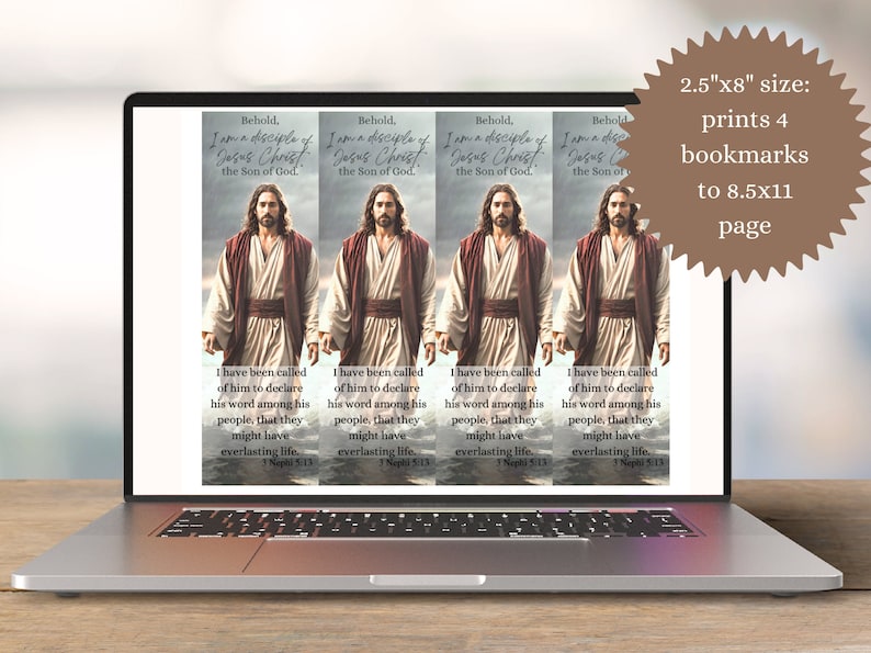 Disciple of Jesus Christ Printable Bookmark 2024 Youth Theme Religious ...