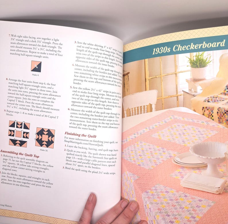 Quilt Book: Preserving History With Patchwork Patterns - Etsy