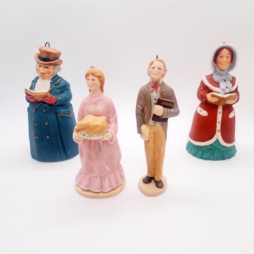 1990s Dickens Christmas Carol Hallmark Ornaments: Mr. and Mrs. Cratchit ...