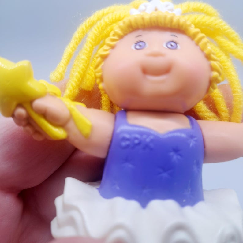 Vintage Cabbage Patch Kids Mini Figurine – Ballerina, Tiara, Wand ...