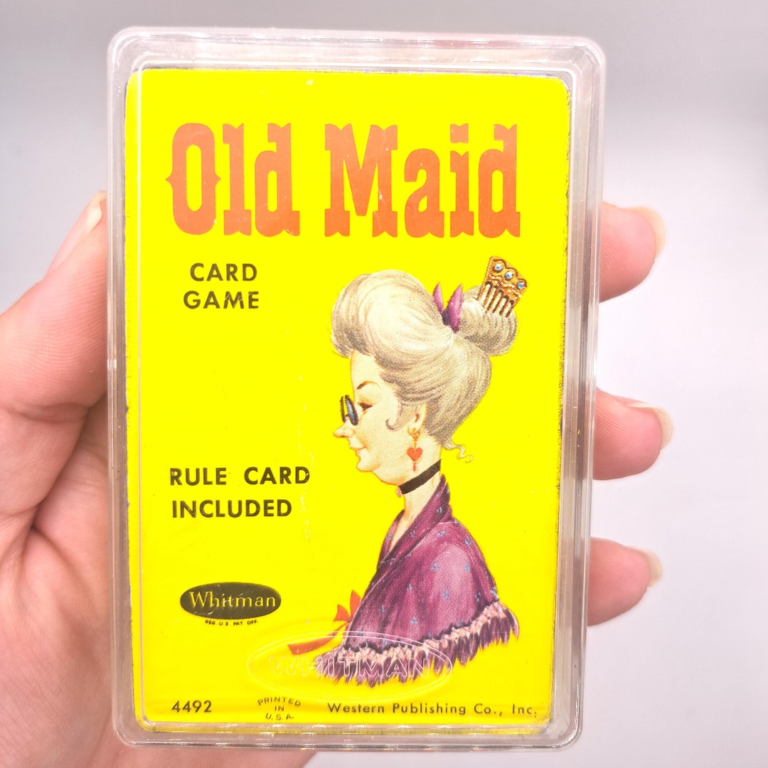 RARE 1960s Old Maid Cards, Whitman Publishing Co., USA - Complete in ...