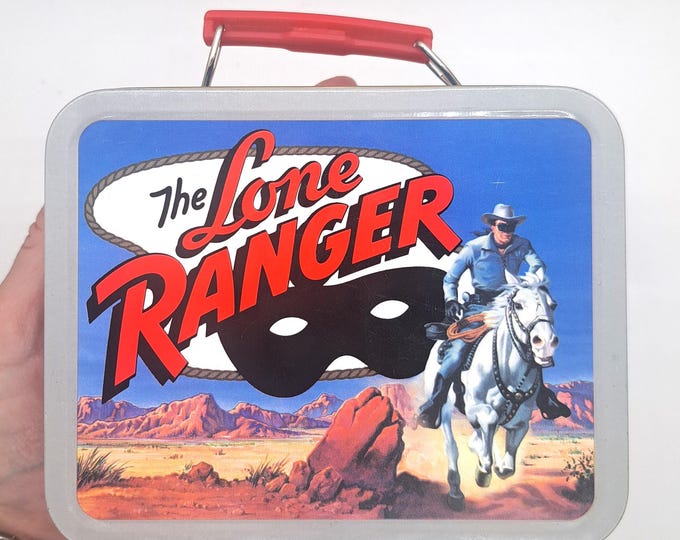 Vintage Lone Ranger Mini Tin Lunchbox: Cheerios 60th Anniversary ...