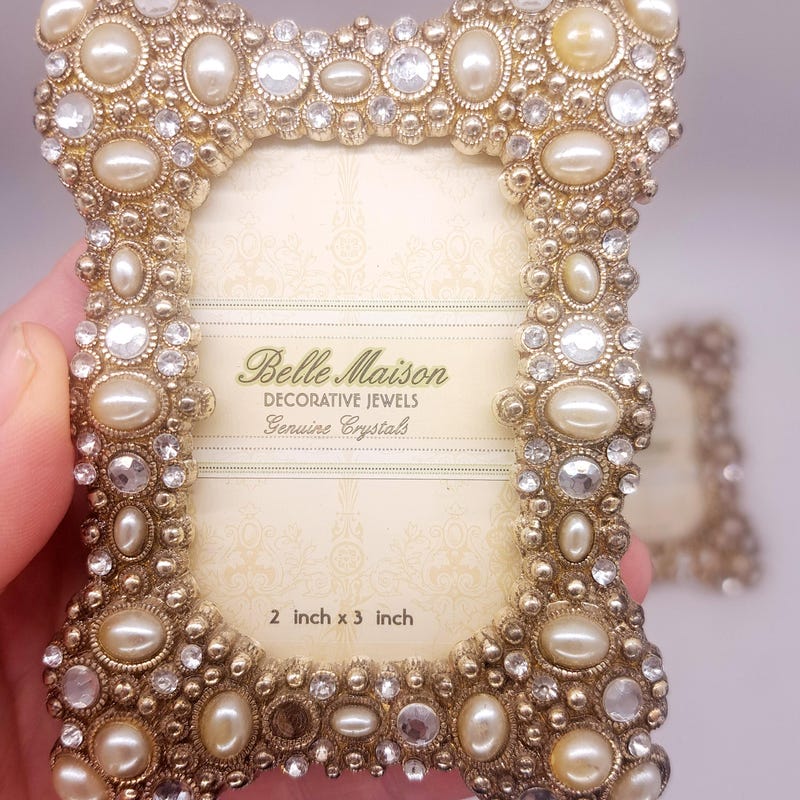 Jeweled Frame - Etsy