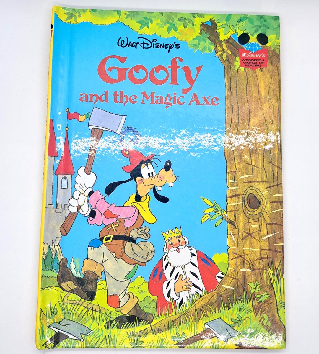 Vintage Walt Disney Goofy and the Magic Axe Book From 1982 Junk Journal ...