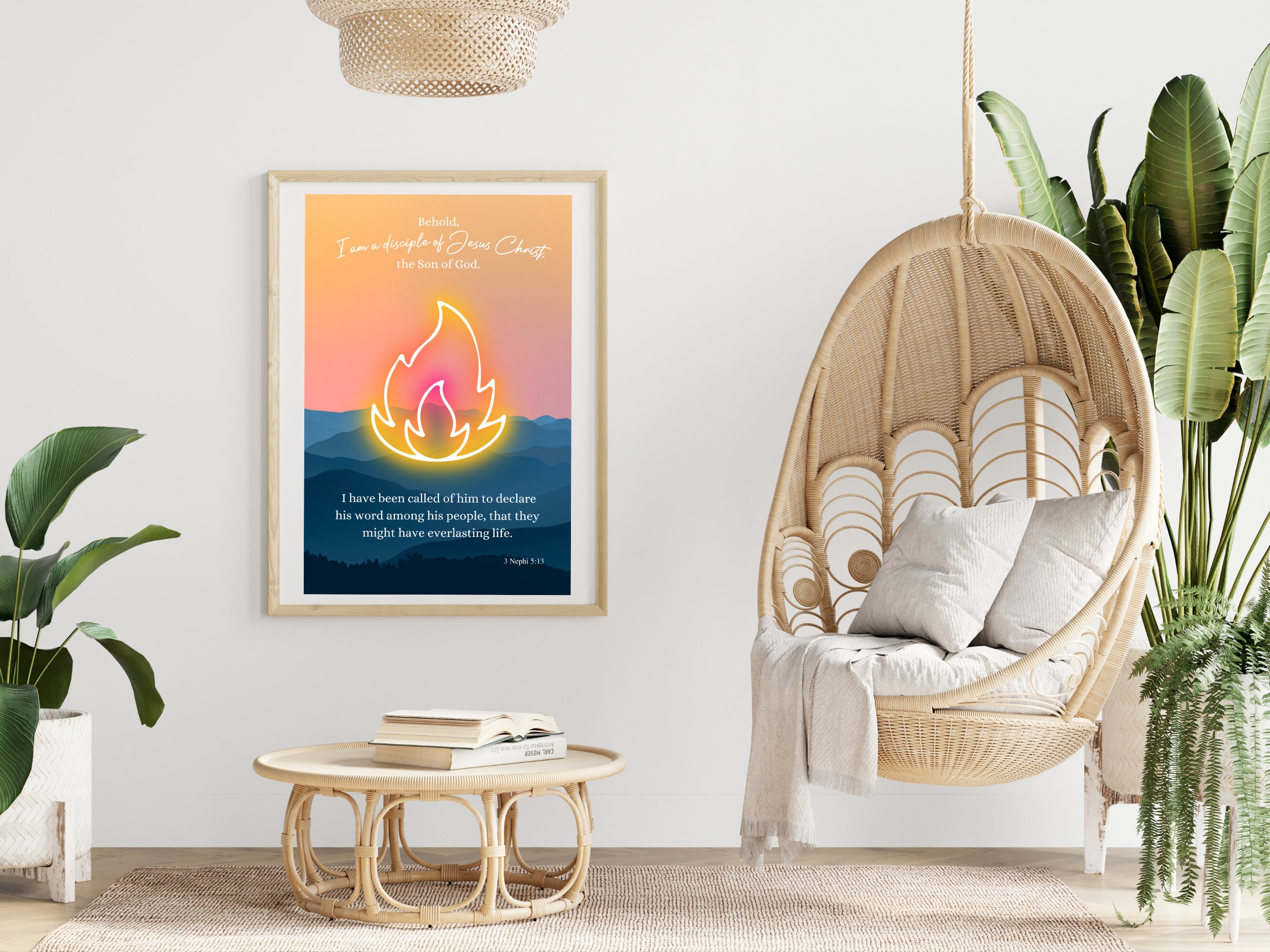 Disciple of Jesus Christ Printable 2024 Youth Theme Religious Gift LDS ...