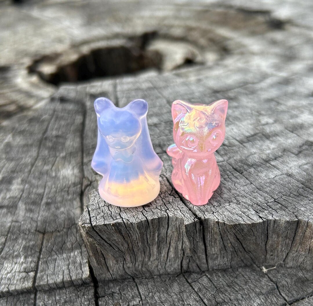 SAILOR MOON BUNDLE, Pink Opalite and Angel Aura Rose Quartz Crystal ...