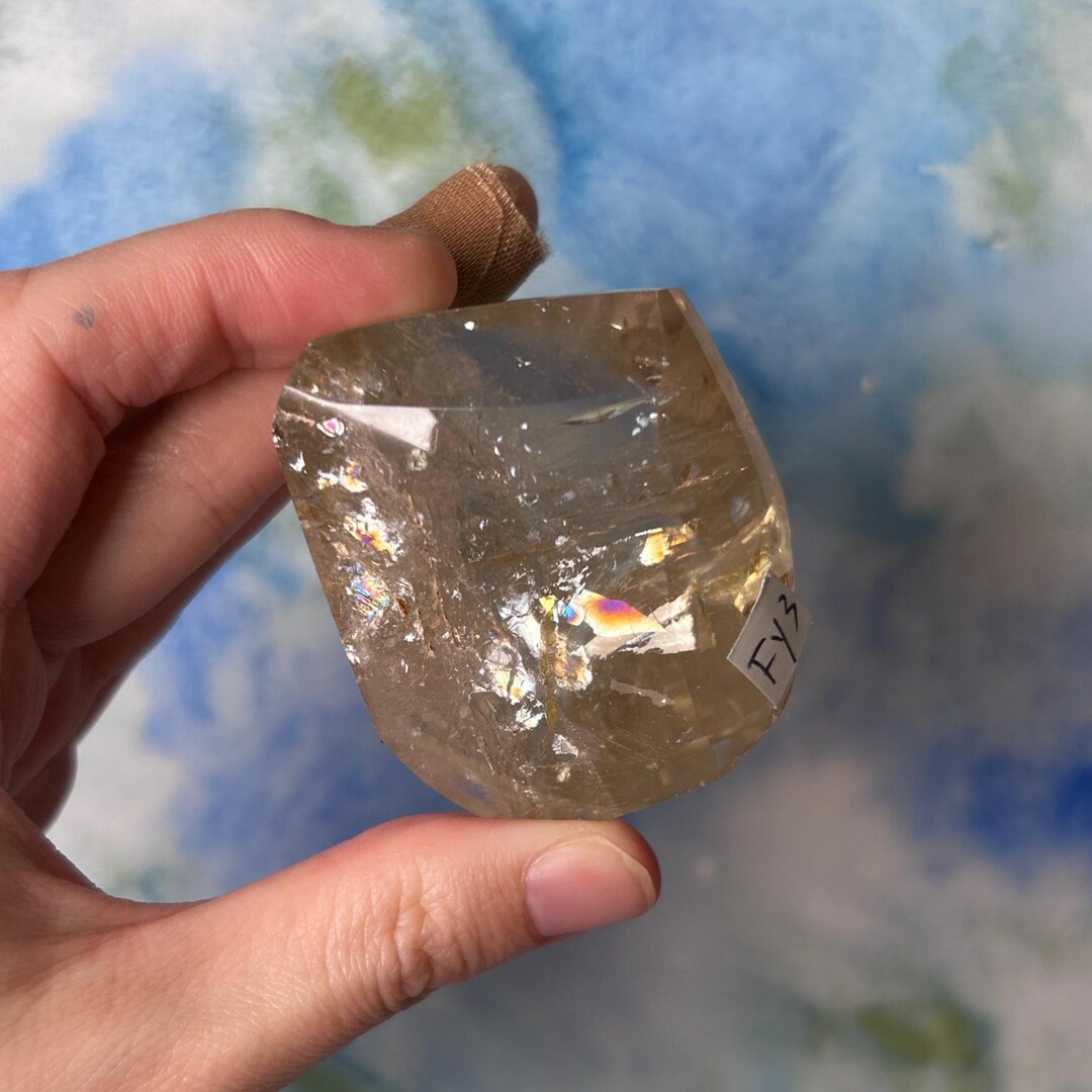 Citrine, Yellow Quartz Crystal Free Form, Rainbow Crystals, Quartz ...