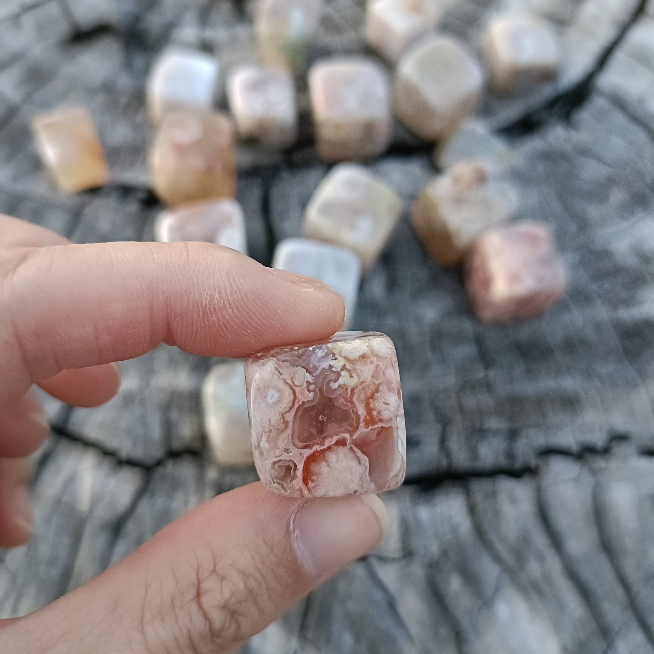 Crystal Cubes Crystal Tumble Stone | Pocket Stone | You Choose ...