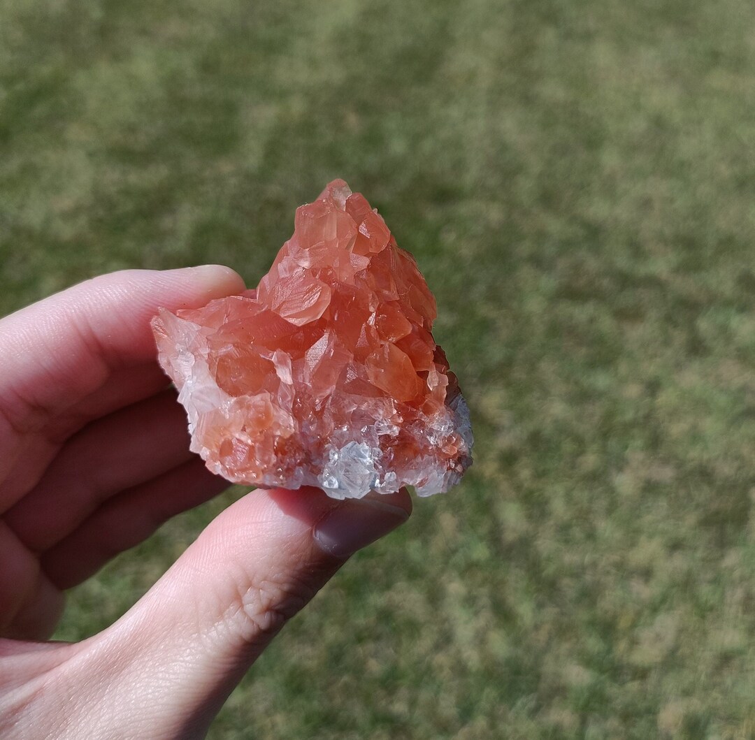Rare Red Hematoid Quartz Raw Crystal Specimens Home Decor - Etsy