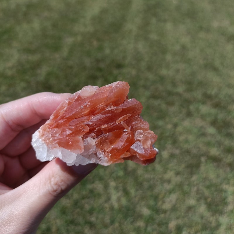 Raw Red Quartz - Etsy