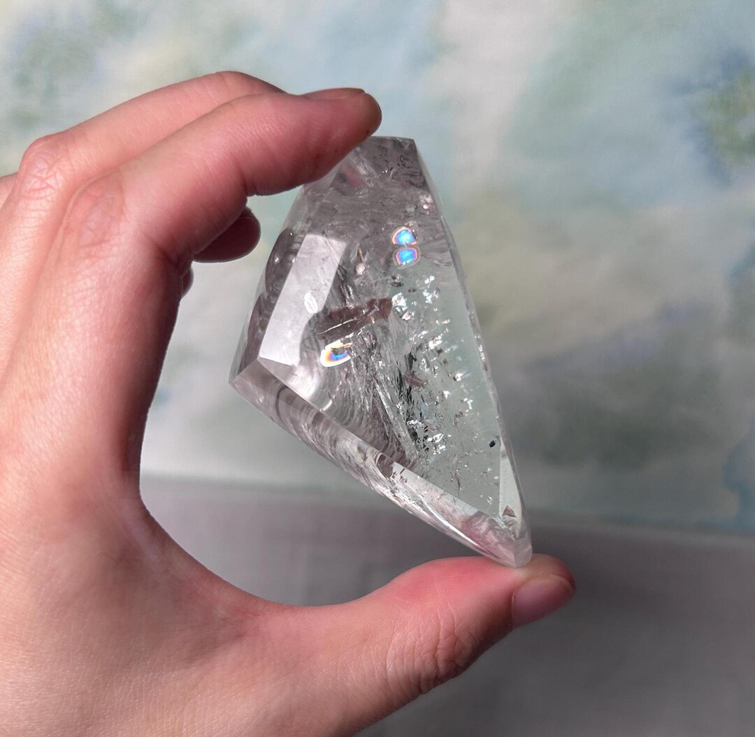 Clear Quartz Crystal Free Form, Rainbow Crystals, Quartz Gusher ...