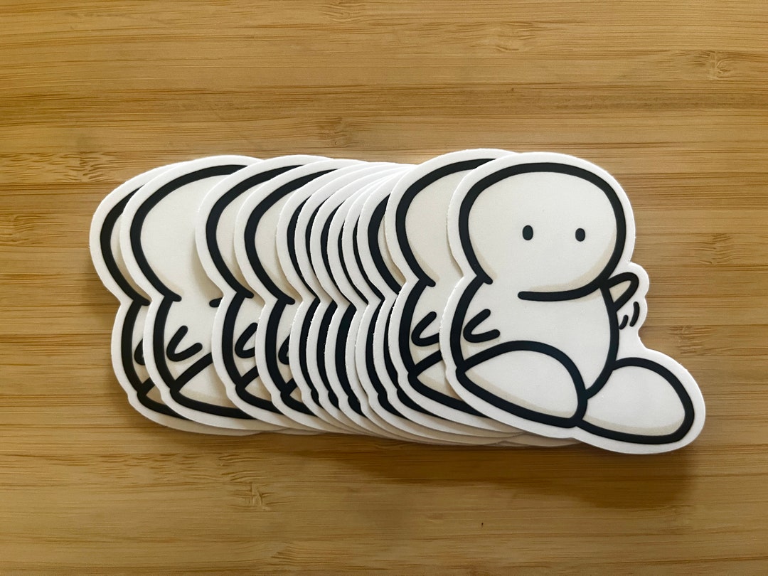 Mr. Bob - Blob Stickers - Etsy