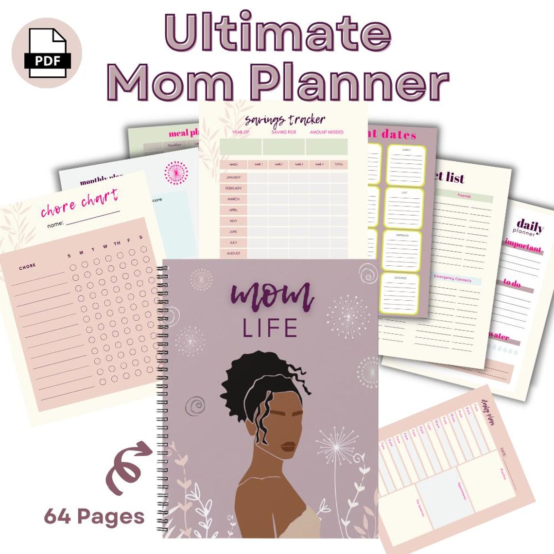 Ultimate Mom Planner | Organized Mom Planner | Busy Mom Planner ...