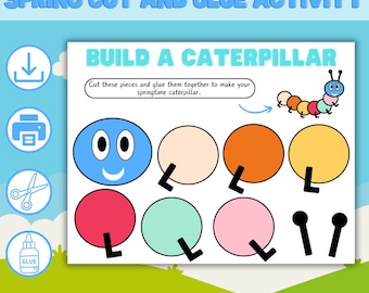 Build a Bee | Fun and Easy Spring Craft for Kids | Printable Activity ...