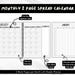 Printable 2025 Vision Board Planner Bundle | Vision Board Planner ...