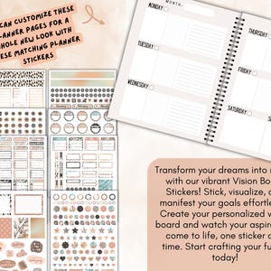 Printable 2025 Vision Board Planner Bundle | Vision Board Planner ...