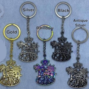 Trash Island Keychain - Etsy