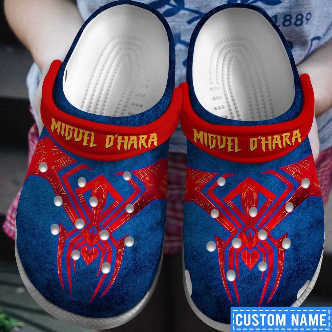 Marvel Spider-man Miles Morales Game Movie Crocs Crocband - Etsy