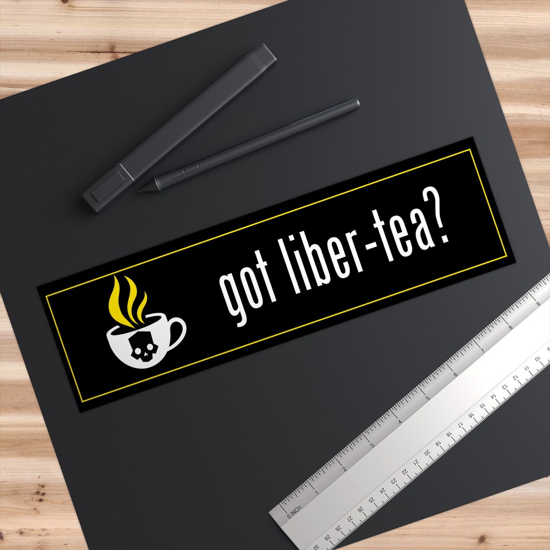 Helldiver 2 Got Liber Tea Bumper Sticker - Etsy