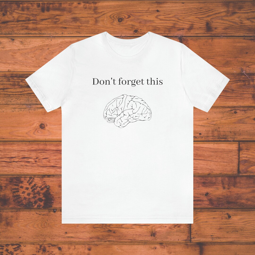 Brain T-shirt - Etsy