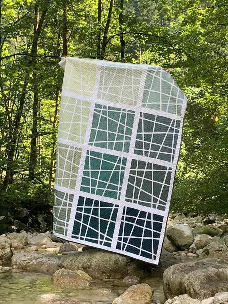 Digital Quilt Pattern "reassembly Quilt", Patchwork, Language: German ...