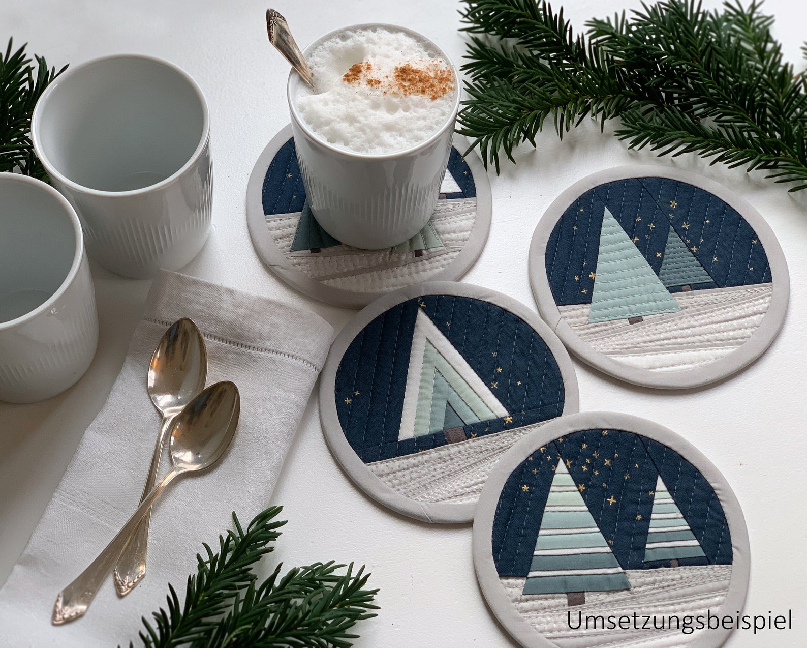 Small Patches of Woods Foundation Paper Piecing Template, PDF, FPP ...