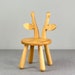 Wooden Kids Square White Table and Chairs Set, Montessori Table, Gift ...