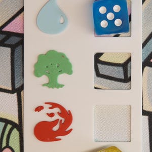 MTG Floating Mana & Devotion Dice Tracker Card - Etsy