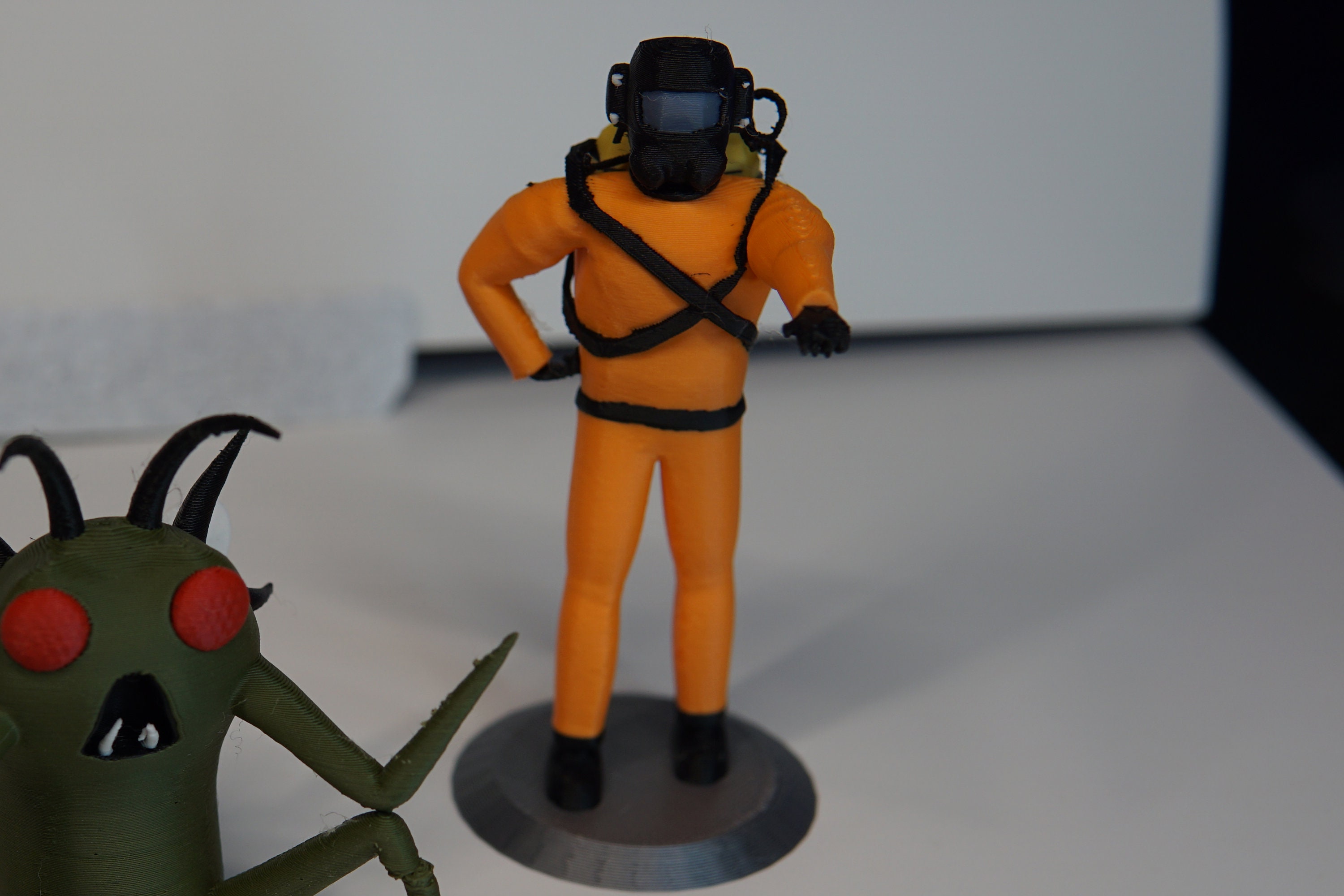 Lethal Company Dude Pointing 3D Figure - Etsy