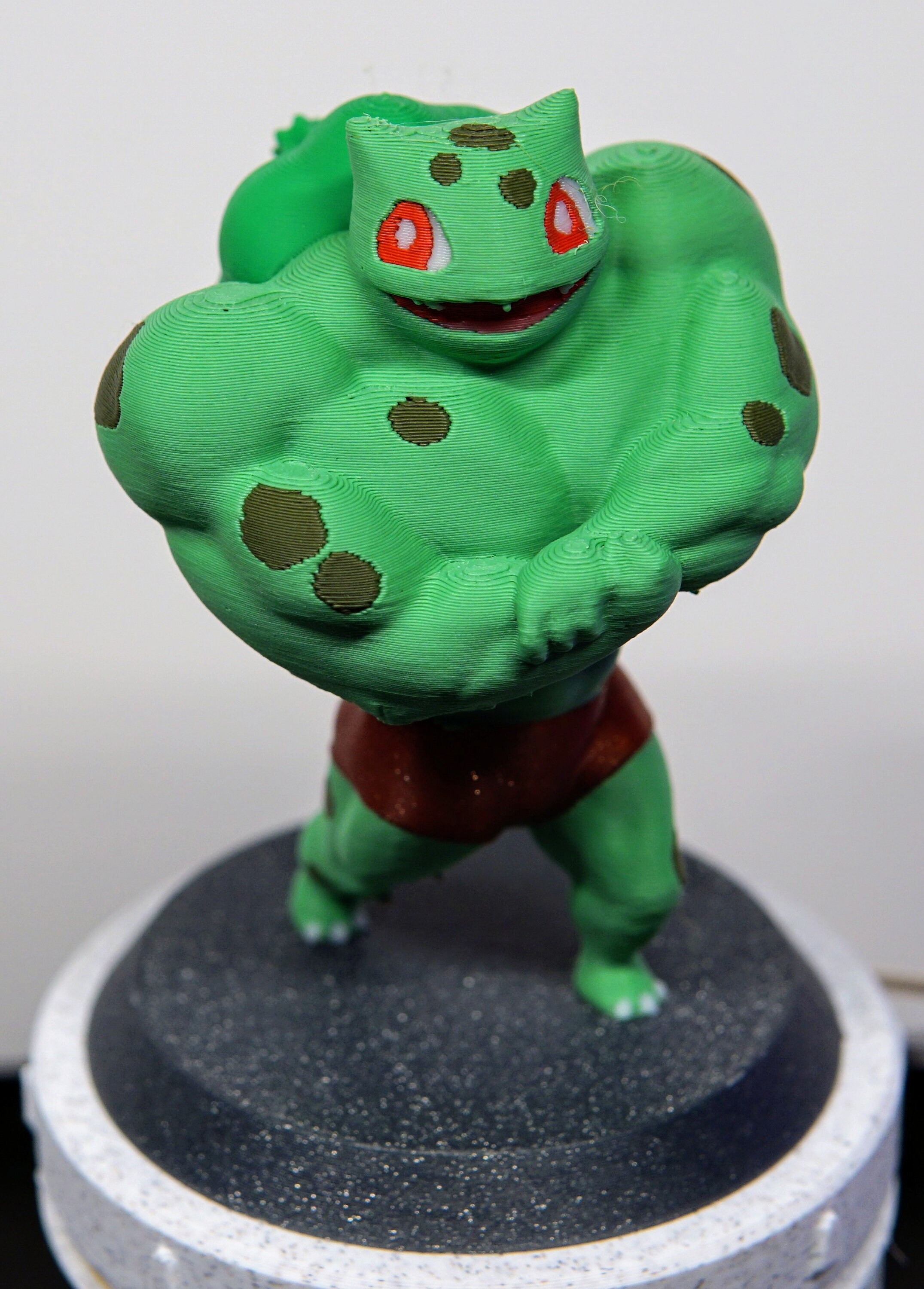 Bulbasaur Swol Buff Toy Figure 3D Printed - Etsy