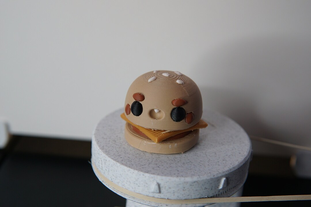 Mad Cheeseburger Figure 3D Printed - Etsy
