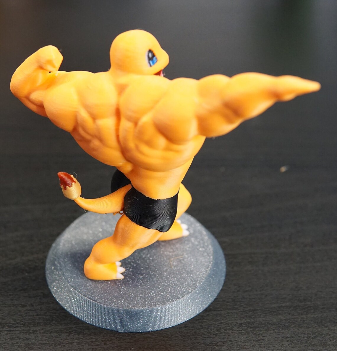 Charmander Mega Swole and Buff 3D Figure - Etsy