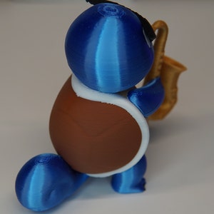 Squirtle Saxophone Sax Meme Pokemon Figure 3D Printed - Etsy