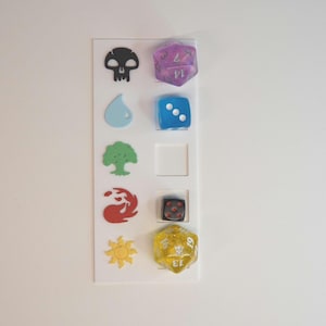 MTG Floating Mana & Devotion Dice Tracker Card - Etsy